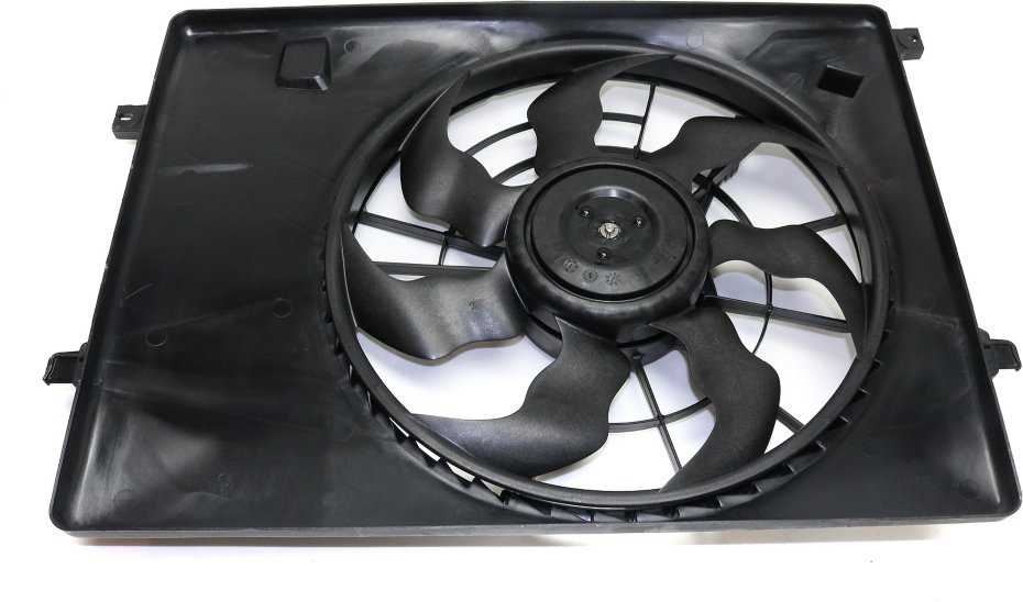 Kia Cooling Fan Assembly-Single fan, Radiator Fan | Replacement REPK160925,