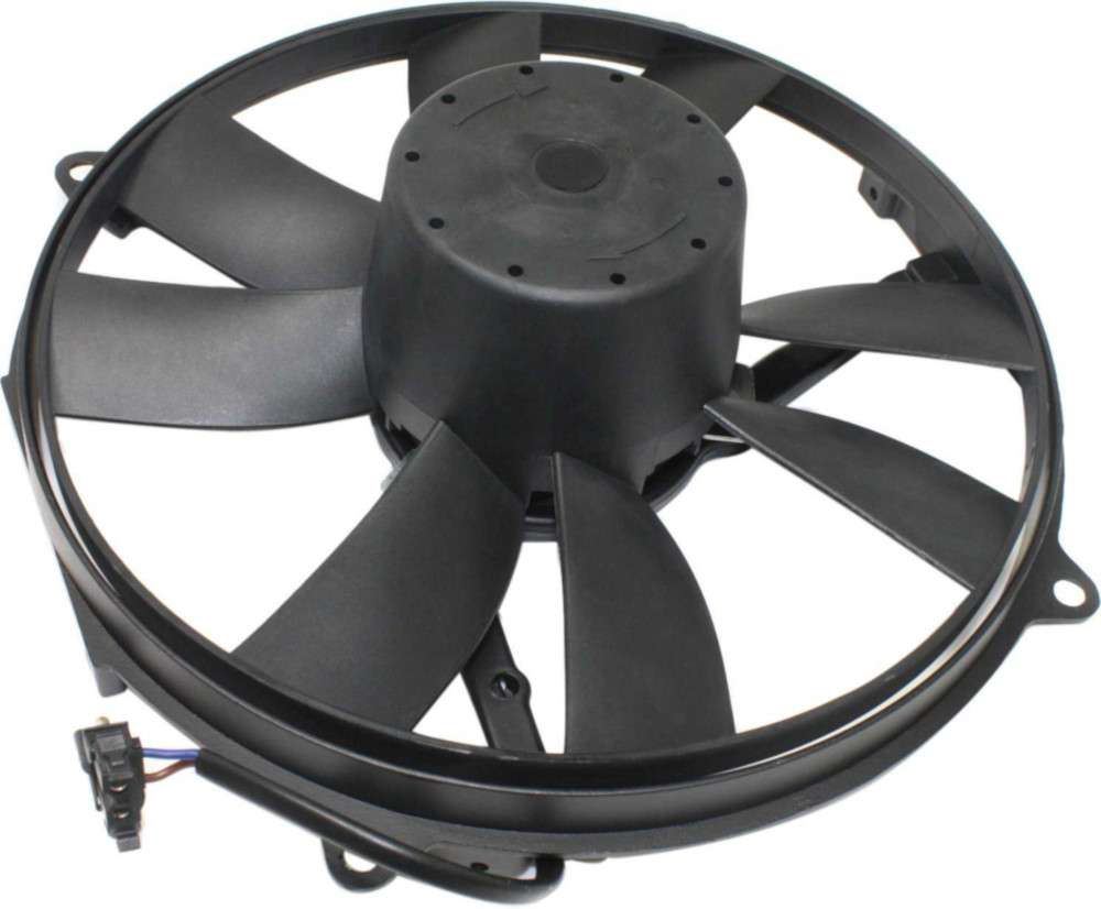 Mercedes Benz Driver Side Cooling Fan Assembly-Single fan, A/C ...