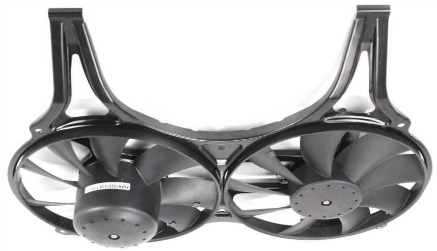 Mercedes Benz Cooling Fan Assembly-Dual fan, Radiator Fan | Replacement ...