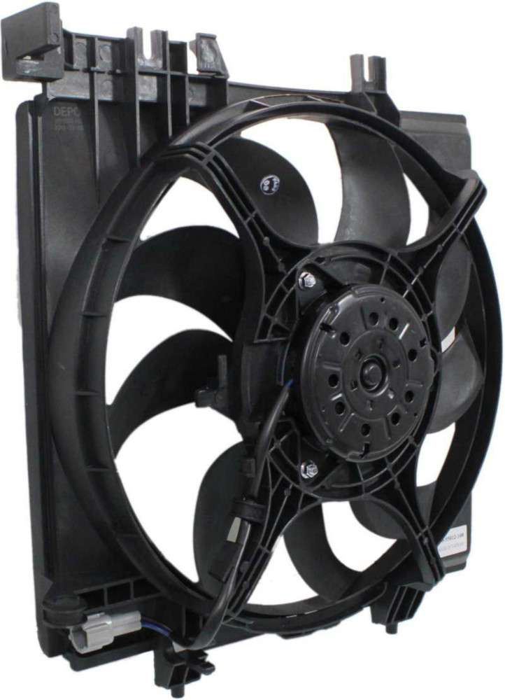 Subaru Driver Side Cooling Fan Assembly-Single fan, Radiator Fan ...