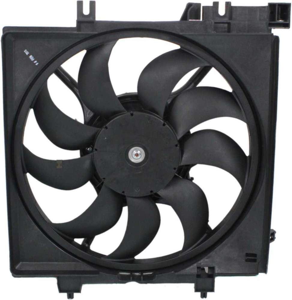 Subaru Driver Side Cooling Fan Assembly-Single fan, Radiator Fan ...