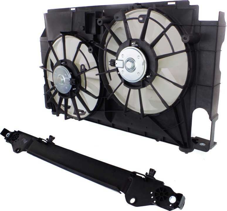Toyota Cooling Fan Assembly, Rav4 13-17 Radiator Fan Assembly, Dual Fan ...