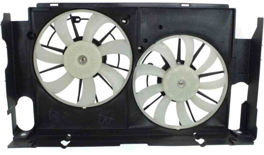Toyota Cooling Fan Assembly, Rav4 13-17 Radiator Fan Assembly, Dual Fan ...