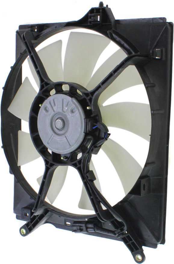 Toyota Passenger Side Cooling Fan Assembly-Single fan, A/C Condenser ...