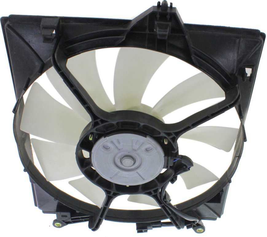 Toyota Passenger Side Cooling Fan Assembly-Single fan, A/C Condenser ...
