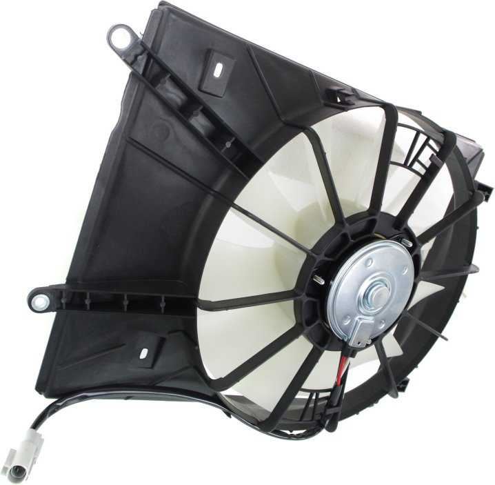 Toyota Driver Side Cooling Fan Assembly-Single fan, Radiator Fan ...