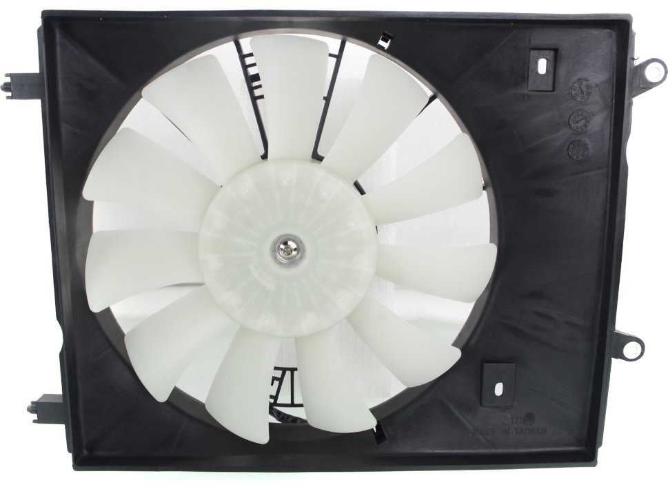 Toyota Driver Side Cooling Fan Assembly-Single fan, Radiator Fan ...