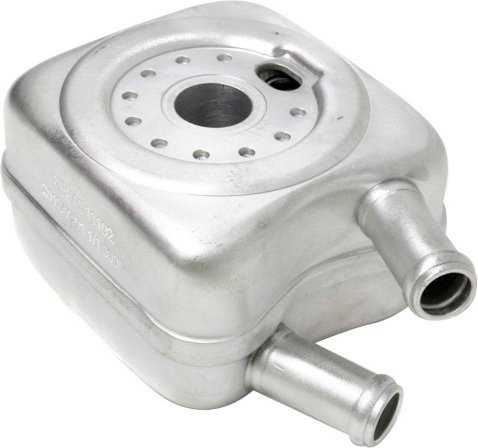 Audi, Volkswagen Oil Cooler-Factory Finish, Aluminum, Engine Oil Cooler ...