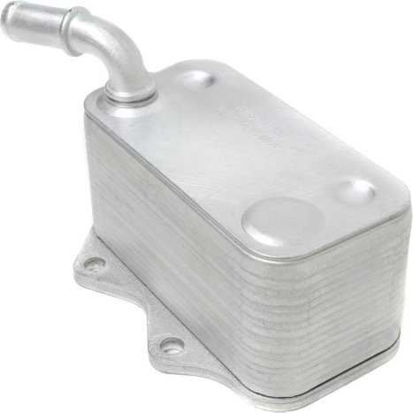Audi, Volkswagen Oil Cooler-Factory Finish, Aluminum, Engine Oil Cooler ...