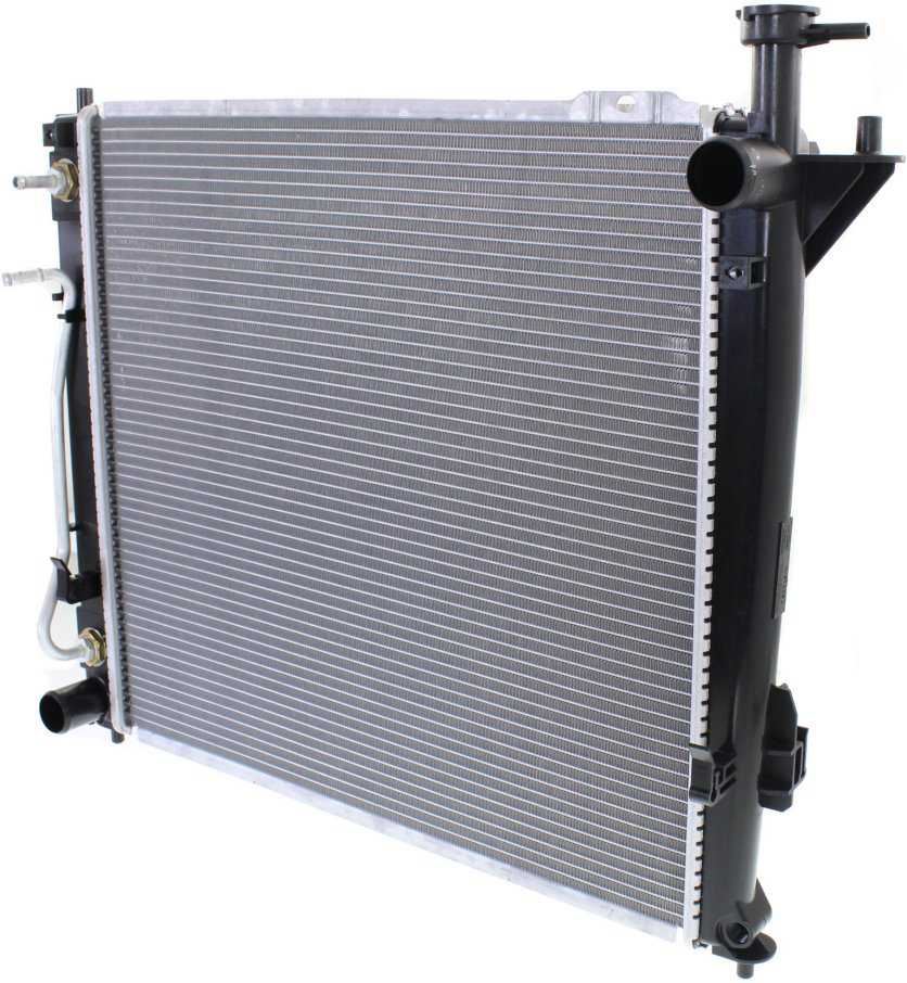 Hyundai Radiator, Santa Fe 13-16 Radiator, 2.0L Eng, Sport Model ...
