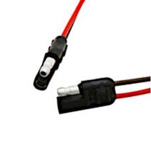 2 Way Flat 24" Molded Connector Loop, Male & Female Ends, Truck Cap ...