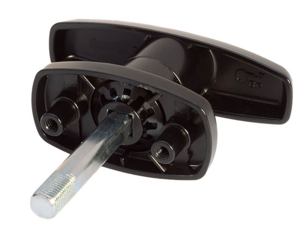 Statewide Heavy Duty T-Handle Lock, Clockwise, for Truck Cap Topper|