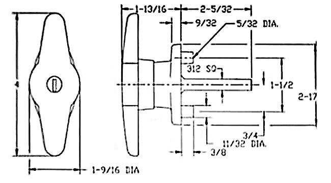 ARE Polymer Matching Set T-Handle Locks, Truck Cap Topper Camper Shell,