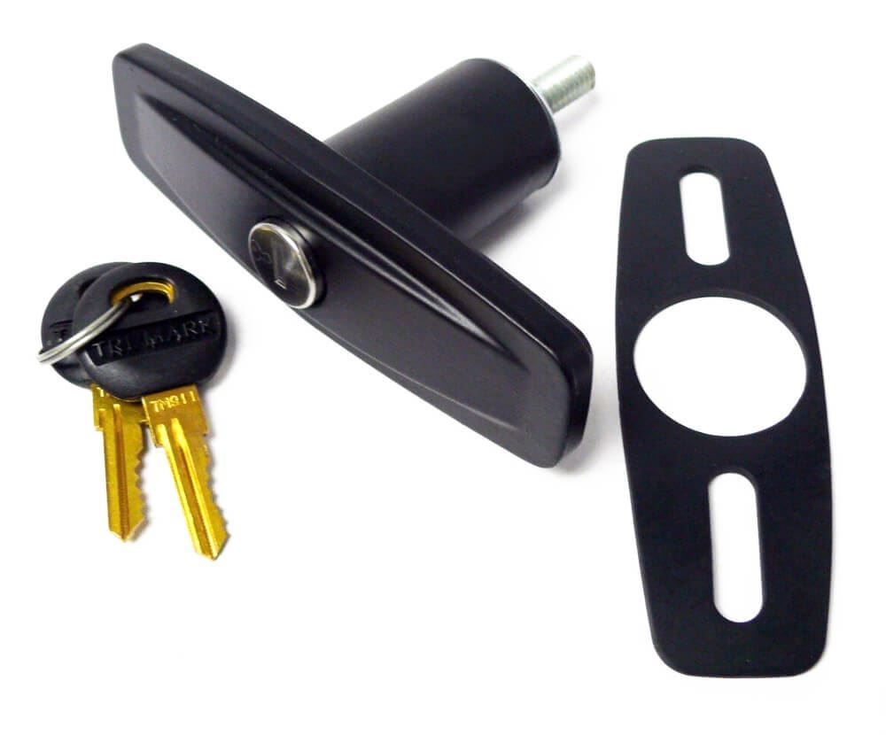 Tonneau Cover Clockwise Pop-Up T-Handle, Threaded Shank | TriMark T166510,