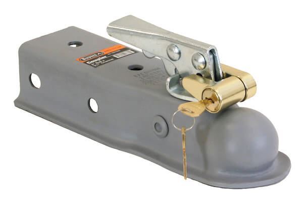 Trailer Coupler Latch Lock, 1/4" Pin x 3/4 Span | Buyers BCL500|