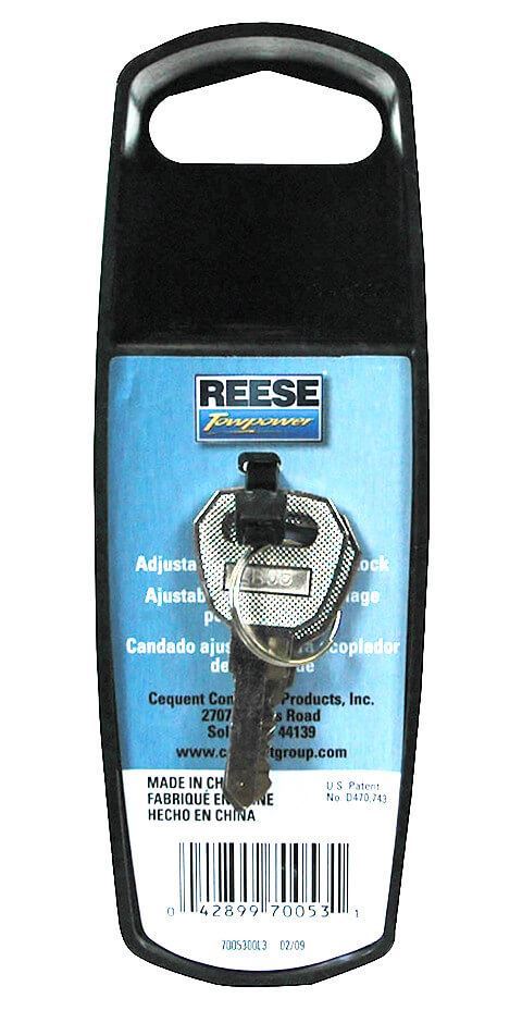 Reese Towpower Adjustable Brass Coupler Lock | Fulton 7005300|