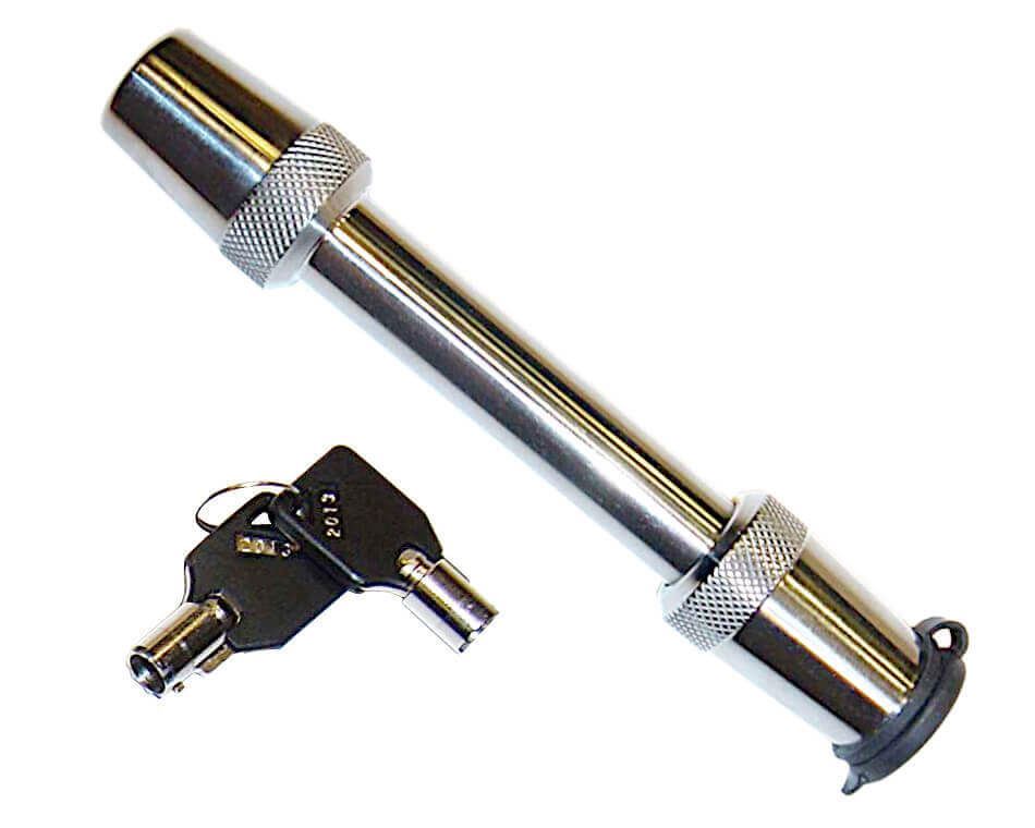 Trailer Stainless Steel 5/8" Key Receiver Lock, 2.75" Span | Trimax SXT3|