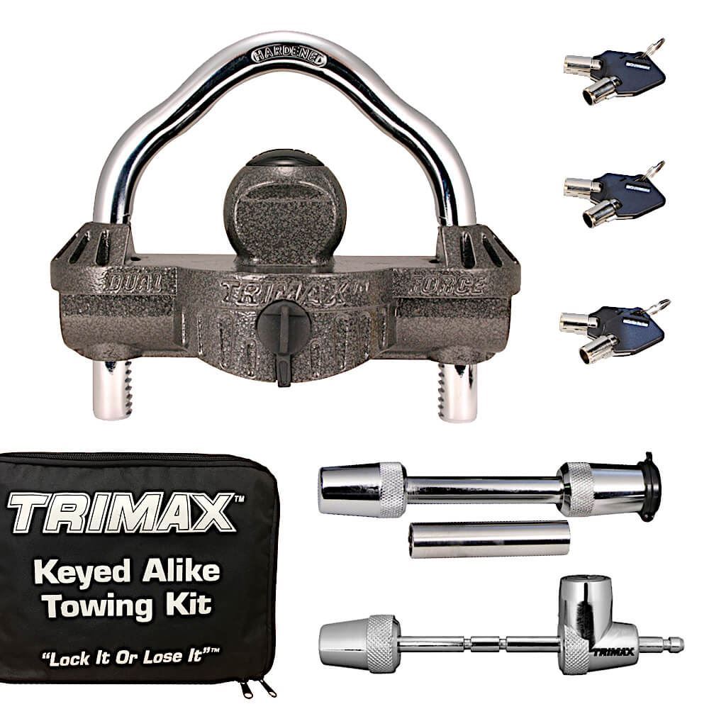 Trailer Keyed Alike Combo Pack - UMAX50, TC123, TS32 | Trimax TCP50|