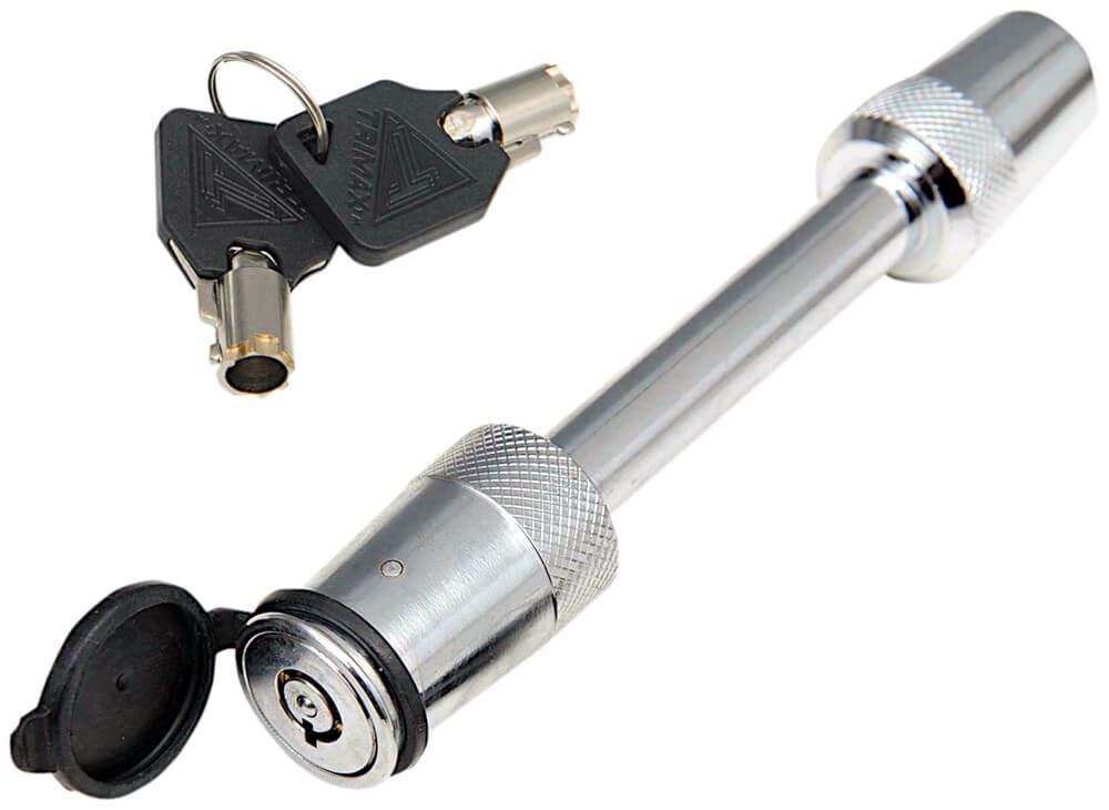 Premium 1/2" Chrome Steel Receiver Lock, 2.75" Span | Trimax T2|