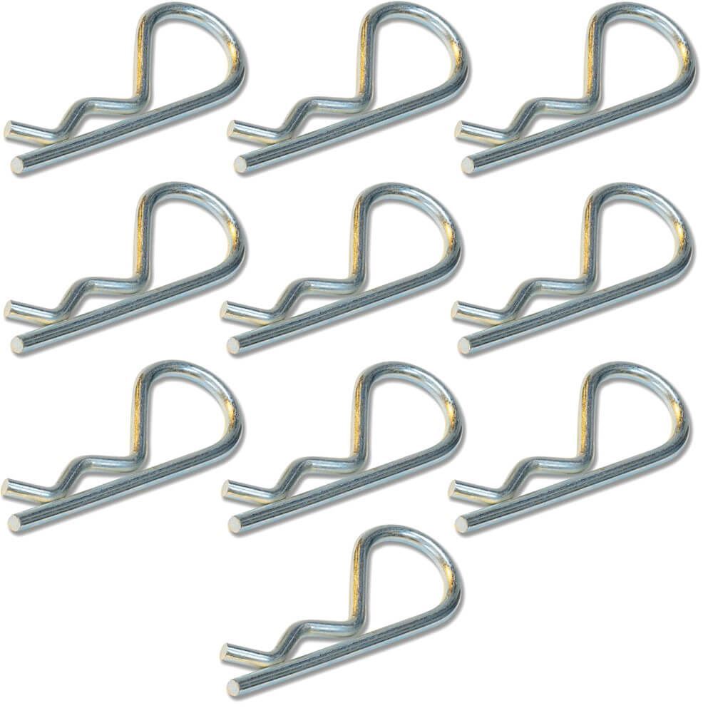 Steel Cotter Hair Pin 0.2" x 3.5" 10 Pack | Pivot Point HAIR-12,