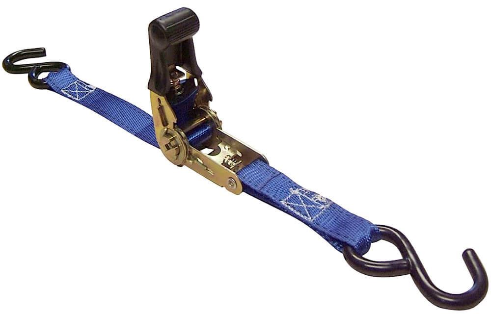 1" X 15' 1,200 Lb. Polyester Industrial Grade Ratcheting Tie Downs, 4 ...