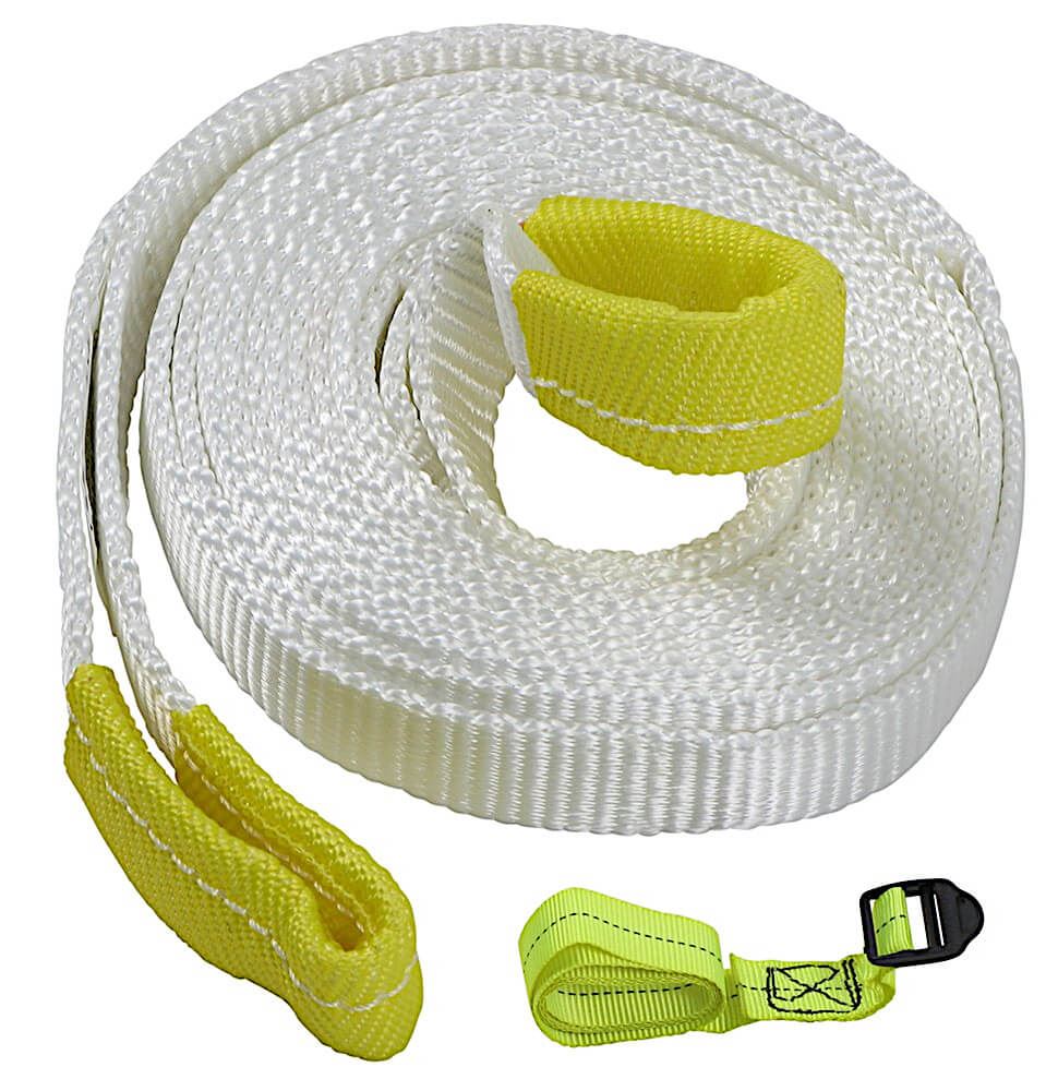 1" X 15' 7,500 Lb. Recovery Strap With Storage Bag | Erickson 59350,