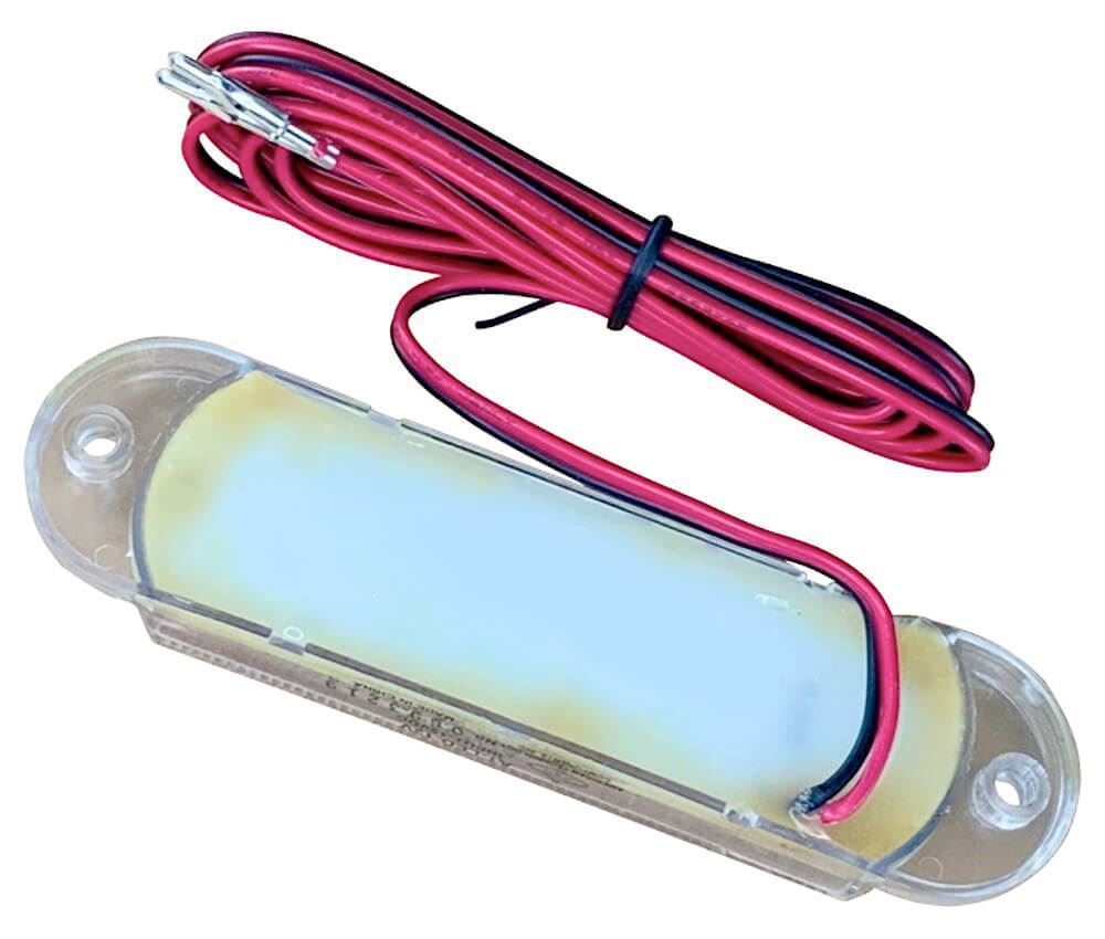 Surface Mount LED Dome Light with 8 LEDs, ATC AT-LED-12V,